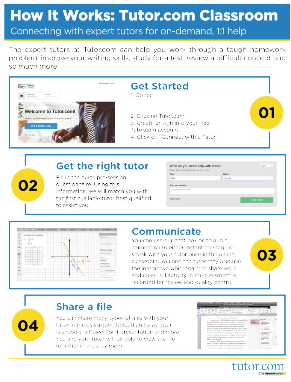 Student Guides | Tutor.com for Higher Education
